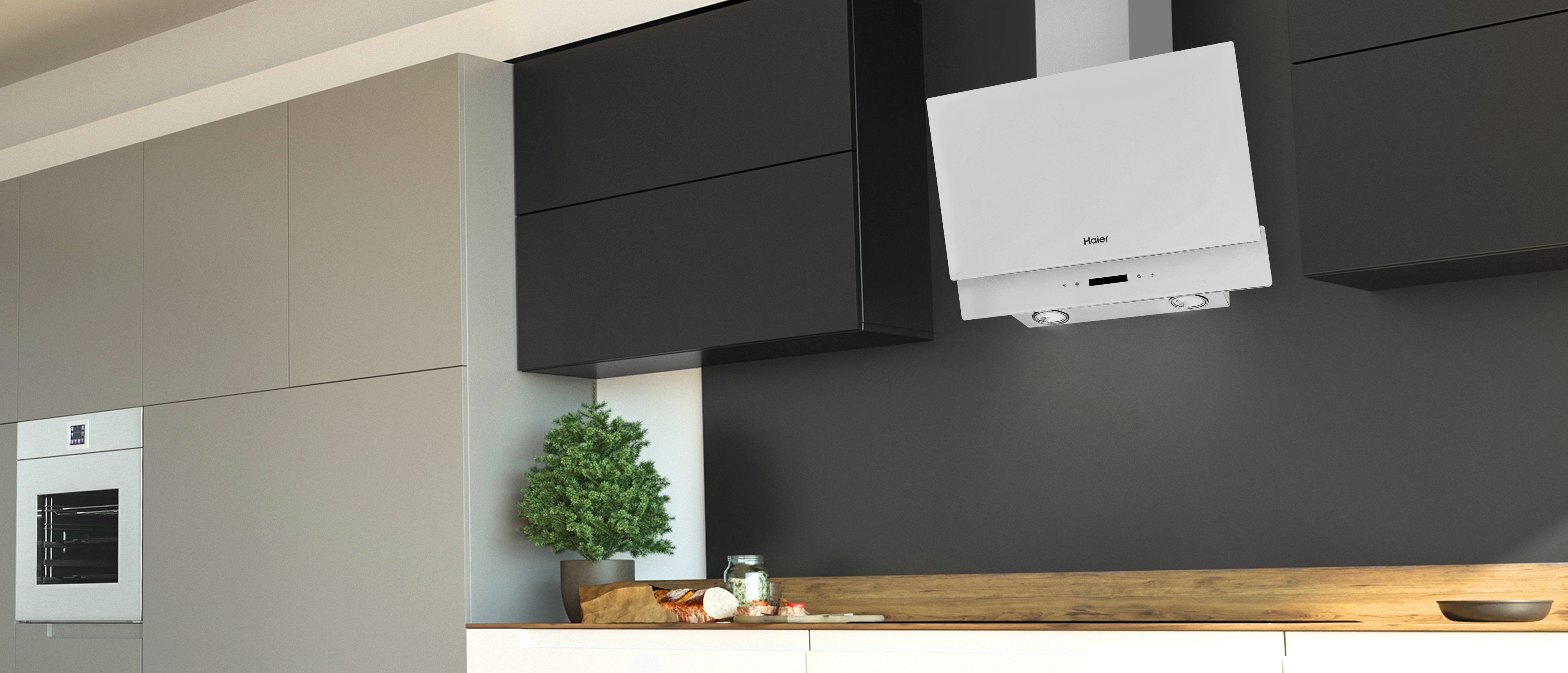 Купить вытяжка Haier HVX-W672GW в Алматы, Казахстане – цена, отзывы